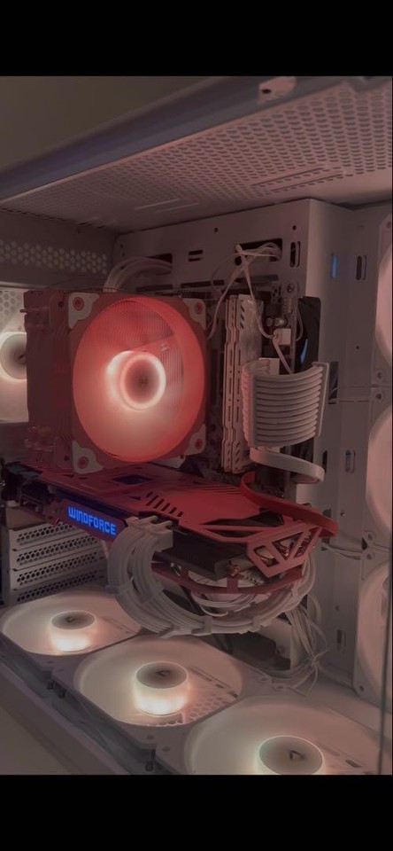 Pink Gtx 970 Graphics Card Custom Painted High Performance Gaming Gpu ...