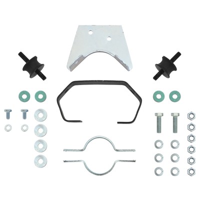 MGC & MGB GT V8 Rear Exhaust mounting fitting kit 1968-1969 Chrome ...