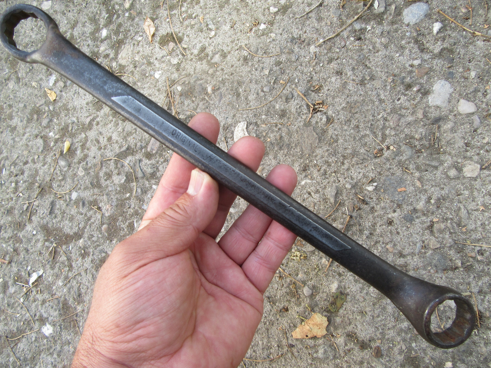 VTG WWII TIME ? HAZET DOUBLE BOX END OFFSET 20/22mm WRENCH CAR TANK ...