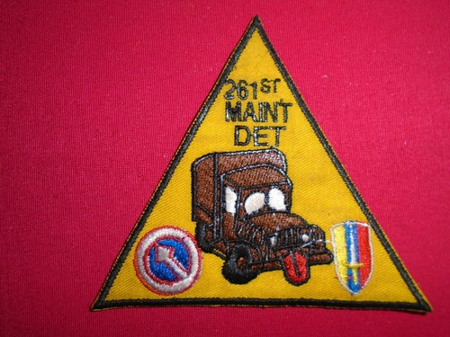 Vietnam Guerre Patch États-unis 261st Maintenance Détachement | eBay