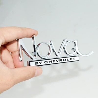 1Pcs 1969-1972 Nova Trunk Emblem Logo Badge Nameplate Letter 8701089 ...