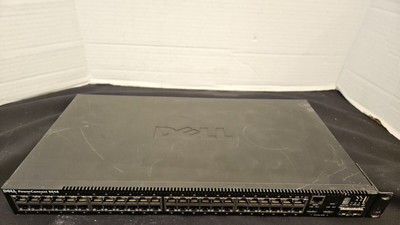 Dell PowerConnect 2848 48-Port Gigabit Ethernet Rackmount Switch & 4 ...