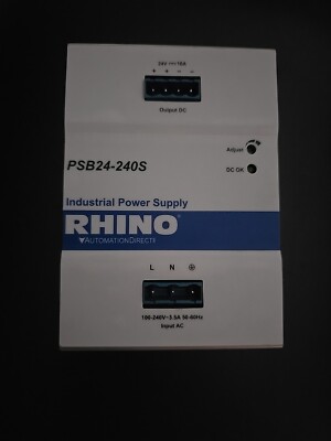 Rhino PSP24-240S 24VDC 10 Amp 240 Watt Switching Power Supply | eBay