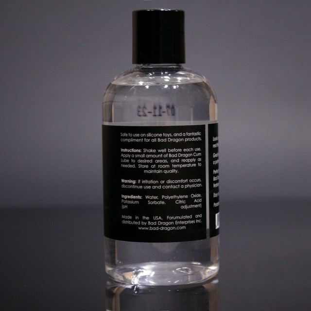 Bad Dragon Cum Lube Water Based Lubricant - 8oz for sale online | eBay