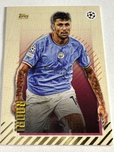 Topps GOLD UEFA UCL 2022-23 Manchester City Rodri | eBay