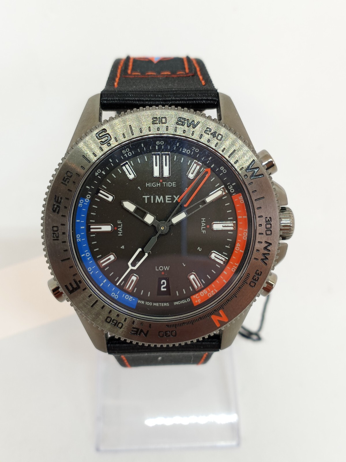 Timex Expedition North Tide-Temp-Compass 43mm Eco Fabric Strap Watch ...
