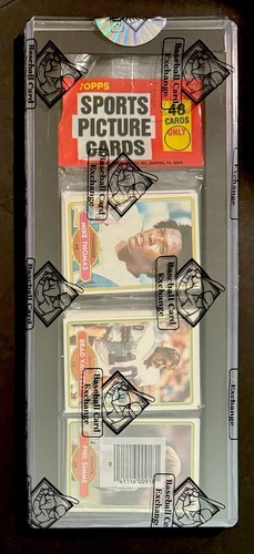 1980 Topps Football Rack Pack BBCE Sealed w NY Giants Phil Simms RC ...