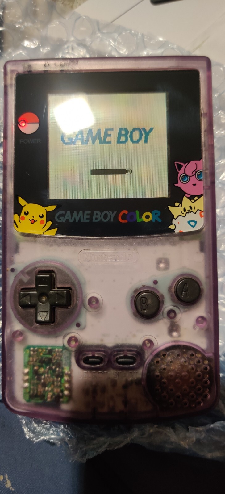 Nintendo Game Boy Color Atomic Purple Console 45496712495 | eBay
