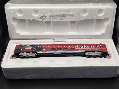 Coca-Cola Hawthorne Village Santa Coke Train AS-IS Good Collectible | eBay