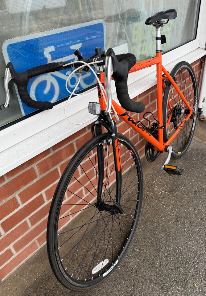 Falcon Super Route road bike racer, 54cm medium size frame, 14 speed ...