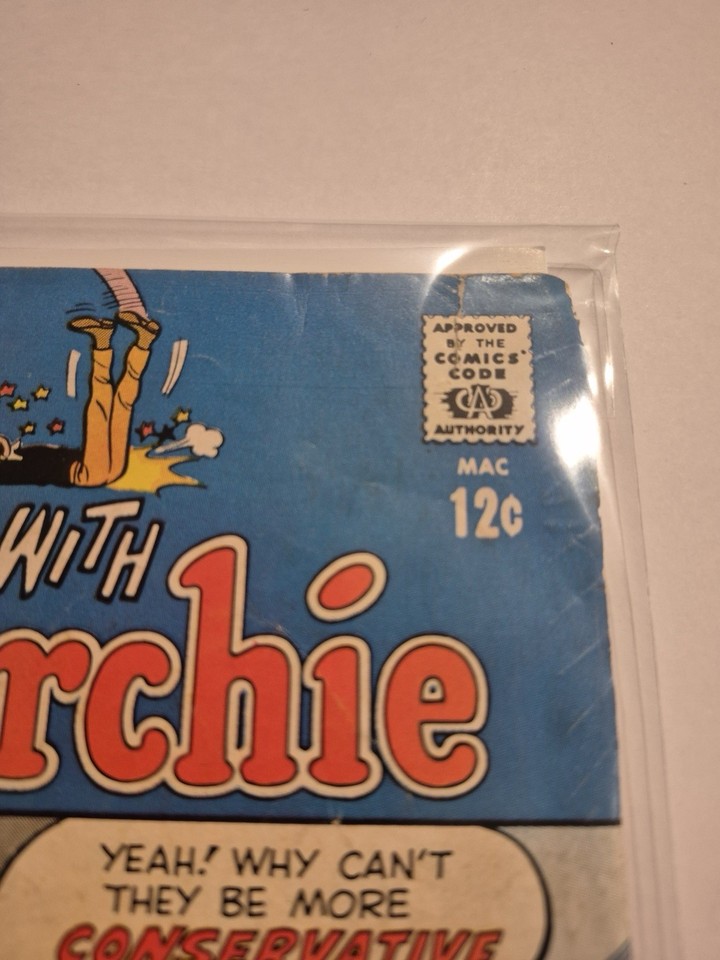 Life with Archie no. 78, October 1968 Hippie Clothing Issue | eBay