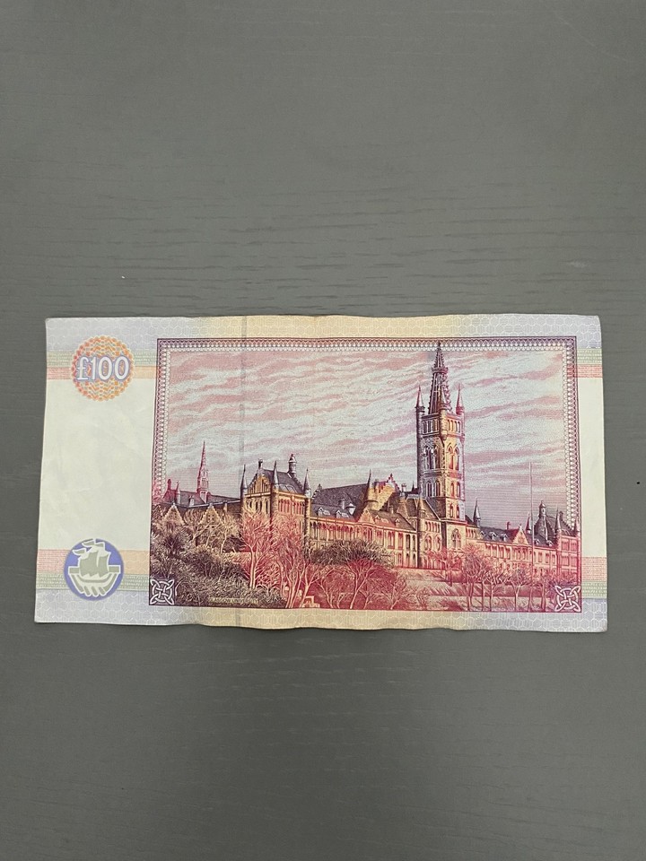 Clydesdale Bank One Hundred Pound Note £100 | eBay UK