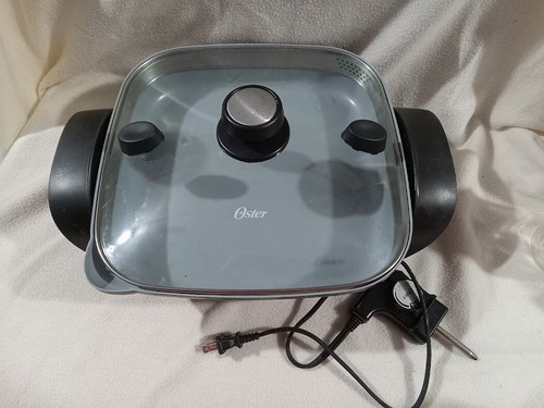 Oster Electric Skillet Frying Pan Nonstick Preowned | eBay
