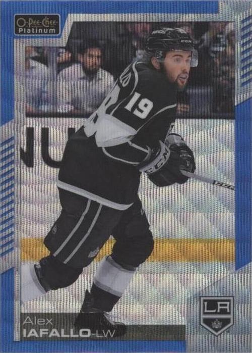 2020-21 O-Pee-Chee Platinum - Alex Iafallo #93 Blue Surge for sale ...