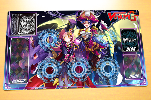 No.1541 Cardfight Vanguard TCG Playmat Rummy Labyrinth Luna Yumizuki Am ...
