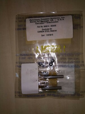 Rohrback Cosasco LPR ELECTRODE KIT CARBON STEEL COSASCO 060814-K03005 ...