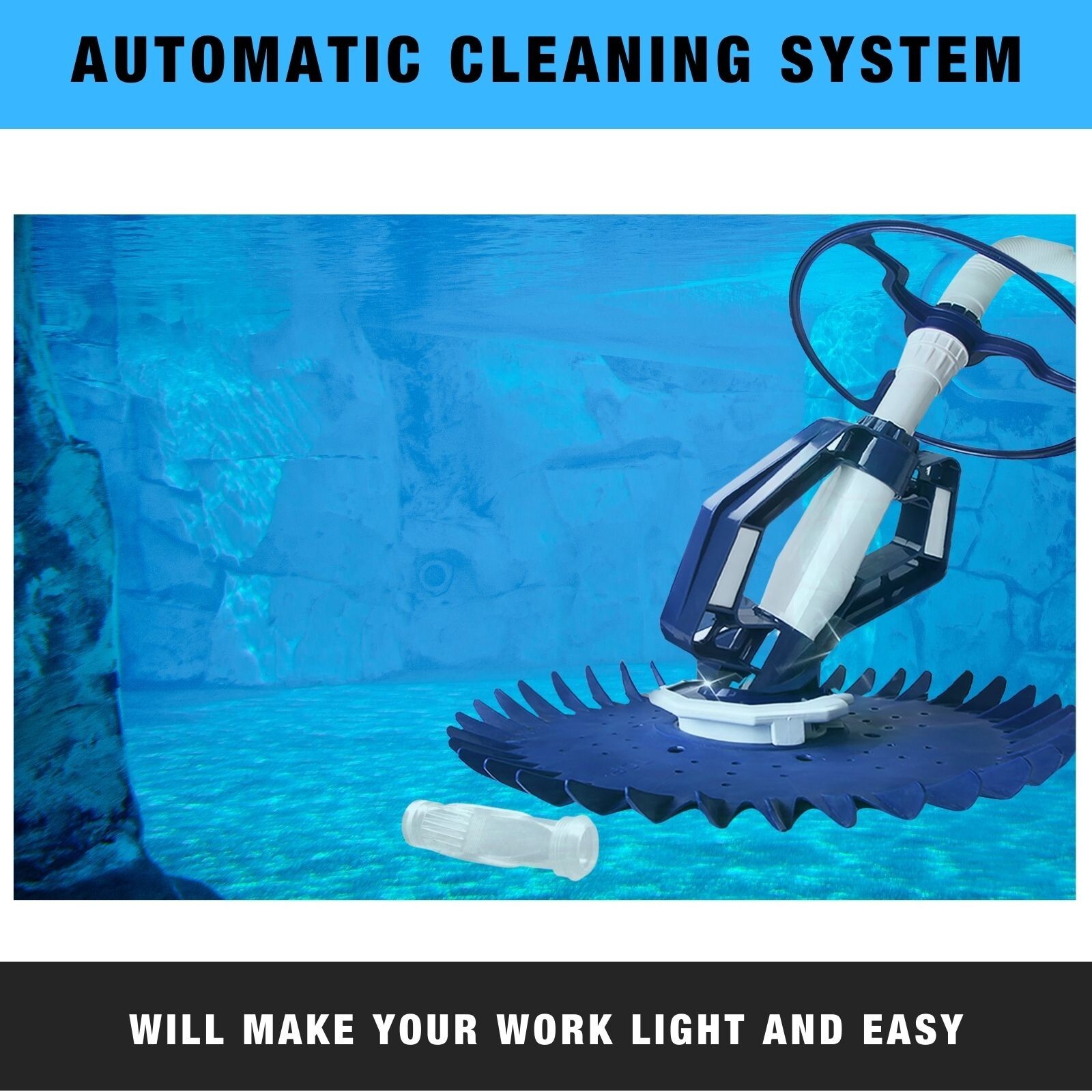 Creepy Crawly Automatic Pool Cleaner Swimming Pool Vacuum Crawler Sweep ...