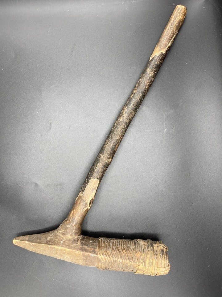 Unbelievably Rare Antique Native American Wooden Adze Artifact | eBay