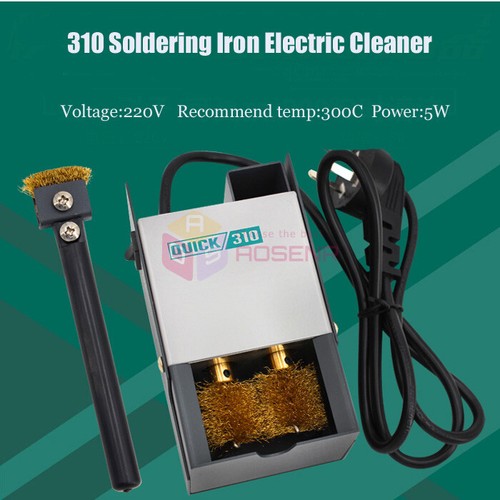 310 Soldering Iron Electric Cleaner Welding Tip Automatic Cleaning ...