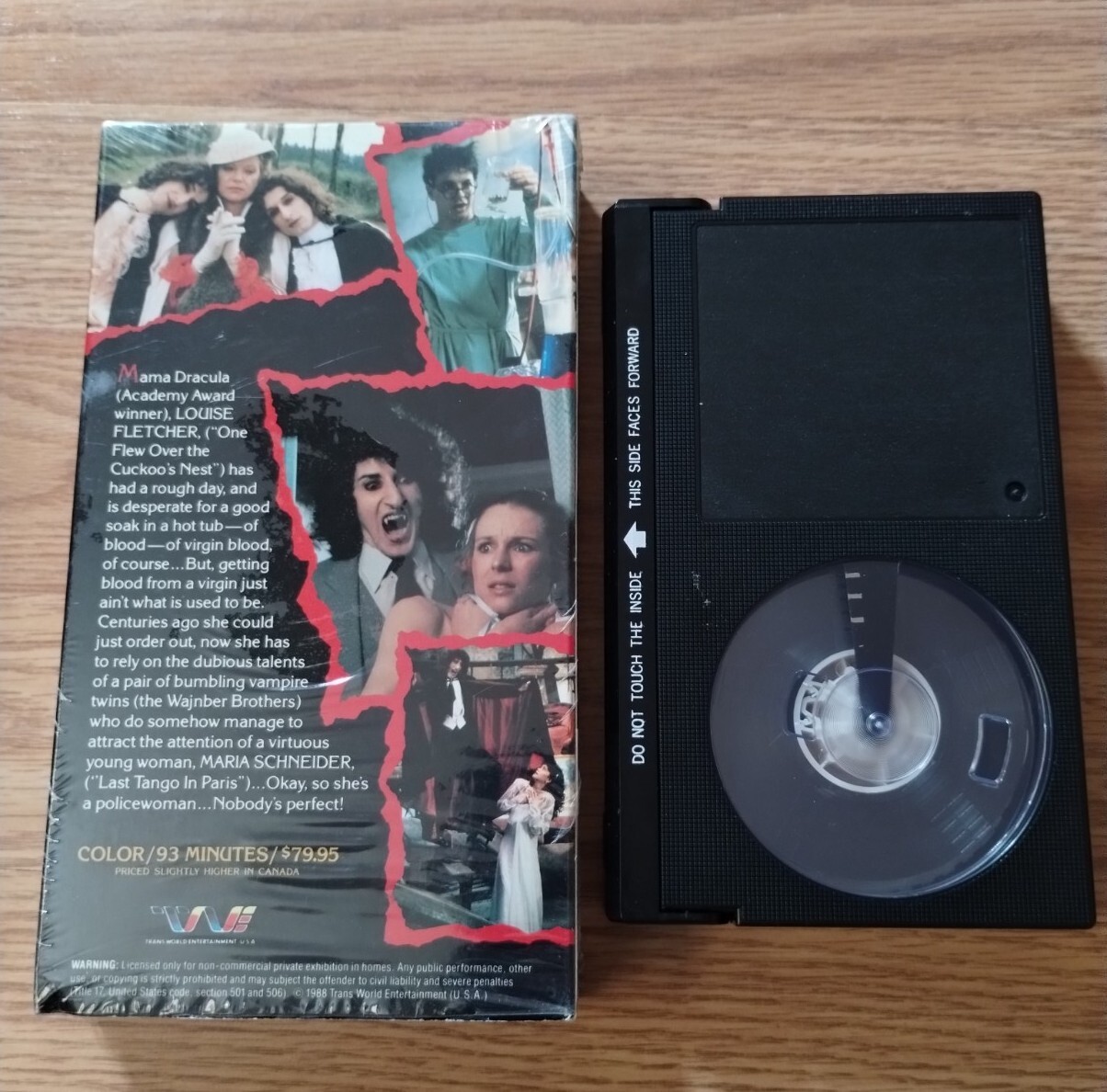 Mama Dracula 1980 Boris Szulzinger HORROR MOVIE NOT VHS BETA TAPE ...