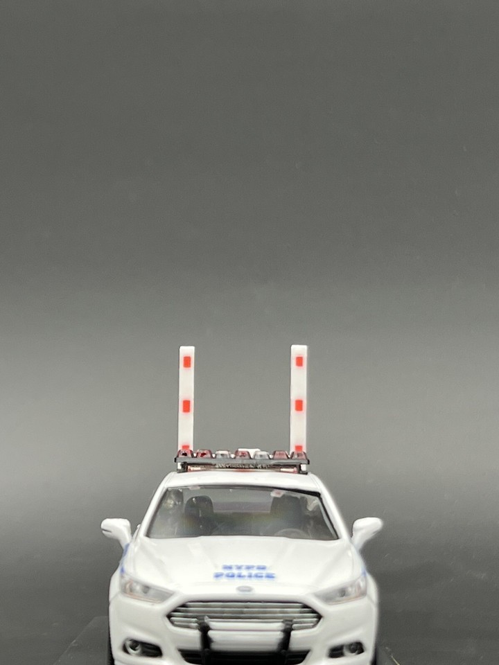 1/43 NYPD Highway Patrol Style High Riser Lightbar New York Police ...