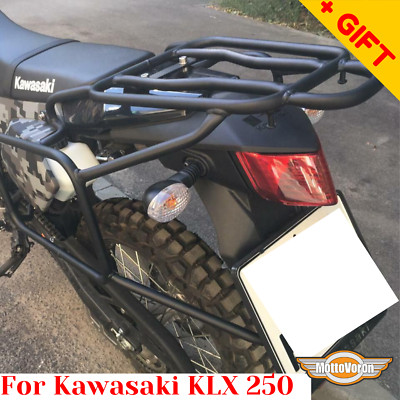 For Kawasaki KLX 250 rack luggage system KLX250SF side carrier D ...