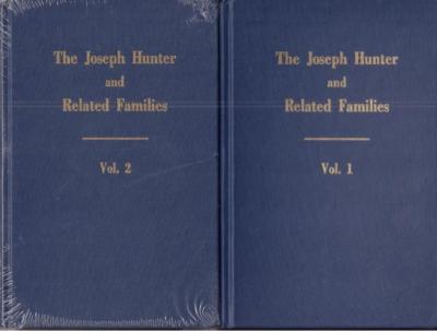 1979 2 VOL SET THE JOSEPH HUNTER AND RELATED FAMILIES HARD COVER ...