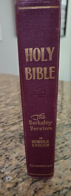 Holy Bible The Berkeley Version in Modern English Vintage 1962 ...