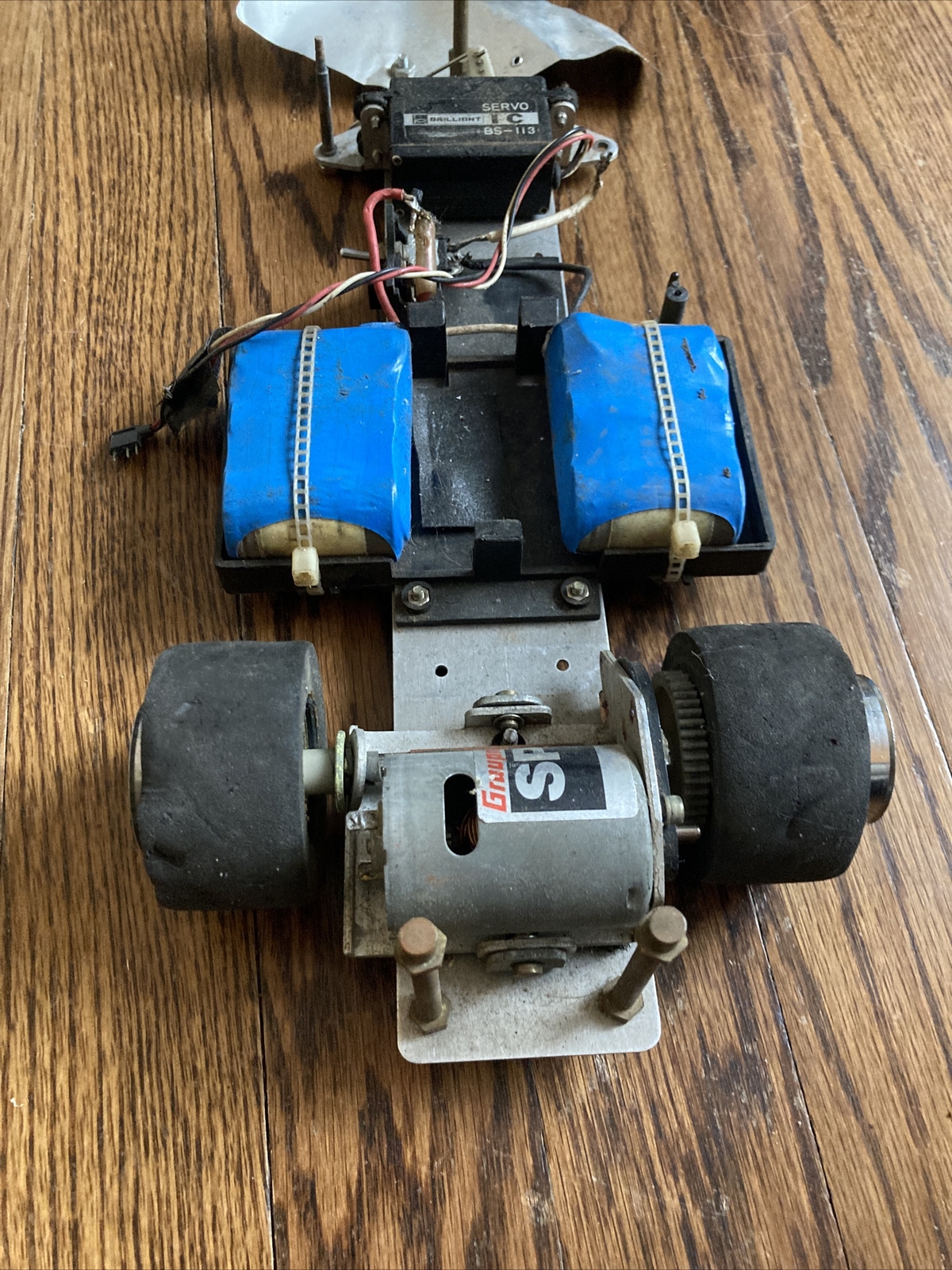 VINTAGE LATRAX CORVETTE LTX-40 1/12 ELECTRIC RC PAN CAR FOR PARTS OR ...