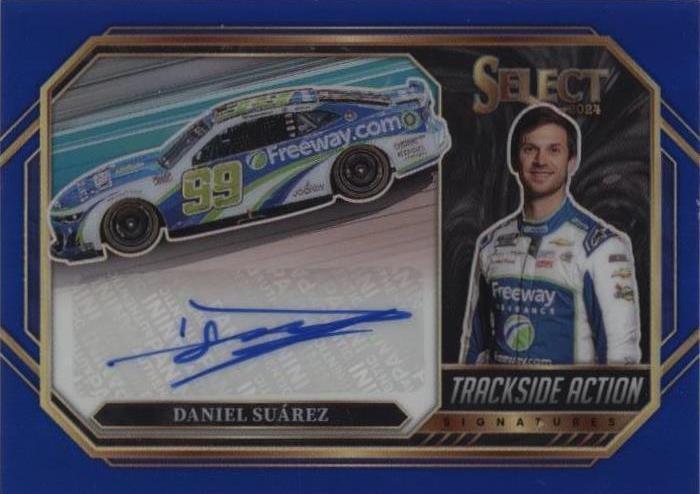 2024 Panini Select - Trackside Action Signatures Daniel Suarez #TAS-DSZ ...