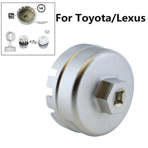 For Toyota/Lexus Alloy Steel Oil Filter Wrench Cap Housing Tool Remover ...