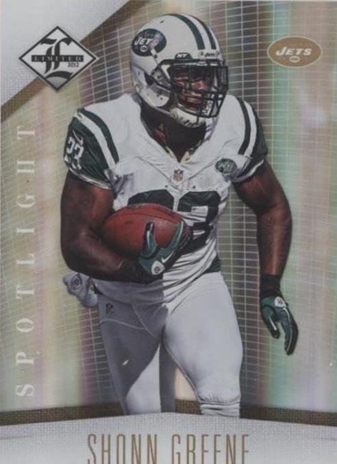 2012 Limited - Shonn Greene #68 Spotlight Gold /25 for sale online | eBay
