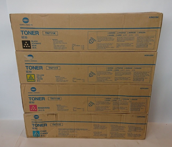 Konica Minolta C654 Toner - Gelb (A3VU250) for sale online | eBay
