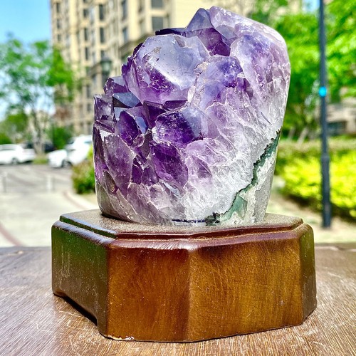 2.79LB Natural Uruguayan Amethyst Quartz Cave Geode Crystal Healing ...