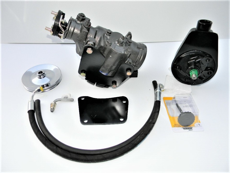 60 61 62 63 64 65 66 Chevy K10 4WD Truck Power Steering Conversion 4x4 ...