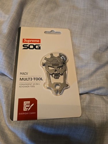 Supreme New SOG MacV Tool Gunmetal (G04) | eBay