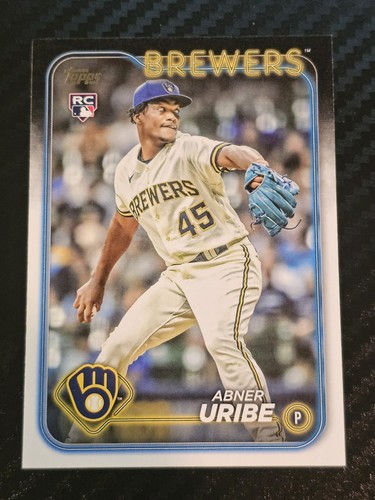 2024 Topps Series 1 - #310 Abner Uribe (RC) Milwaukee Brewers | eBay