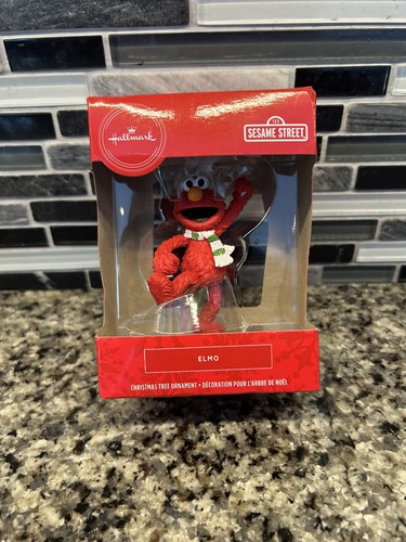 Sesame Street ELMO Christmas Holiday Tree Ornament HALLMARK Rare - *NEW ...
