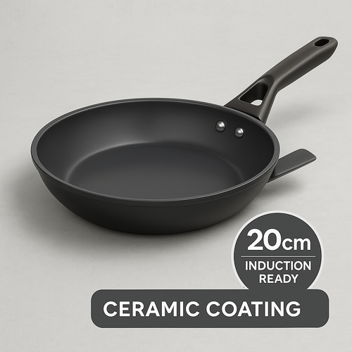 Ninja 20cm Non-Stick Ceramic Frying Pan – Induction Hob Safe Cookware ...