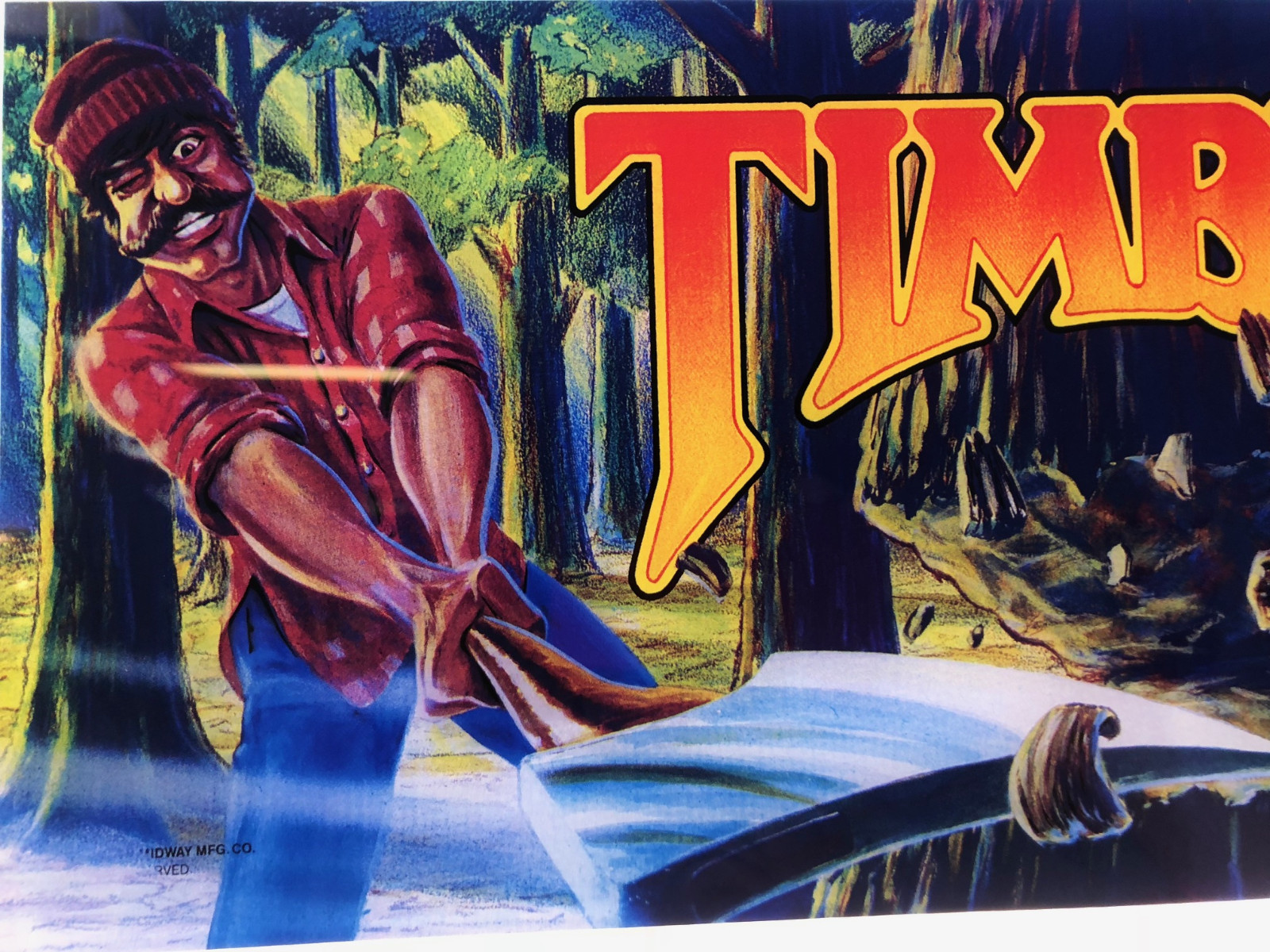 Timber Arcade Marquee - Plexi Acrylic | eBay