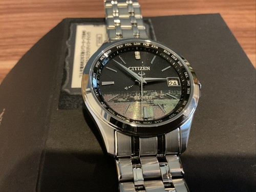 CITIZEN EXCEED Titanium Solar Radio Limited Eco-Drive CB1080-52F H149 ...