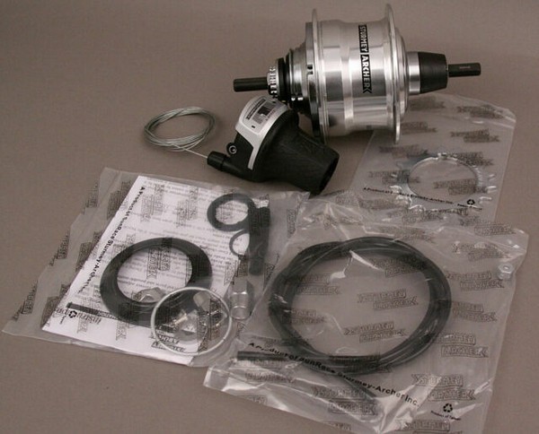 Sturmey Archer Rx-rf5 5 Speed Internal Geared Rear Bicycle Hub 135mm ...
