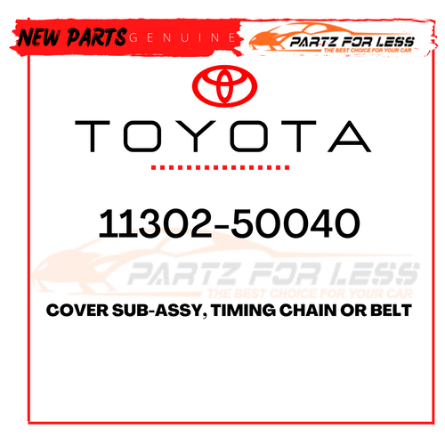 11302-50040 TOYOTA 4Runner Land Cruiser COVER SUB-ASSY, TIMING CHAIN OR ...