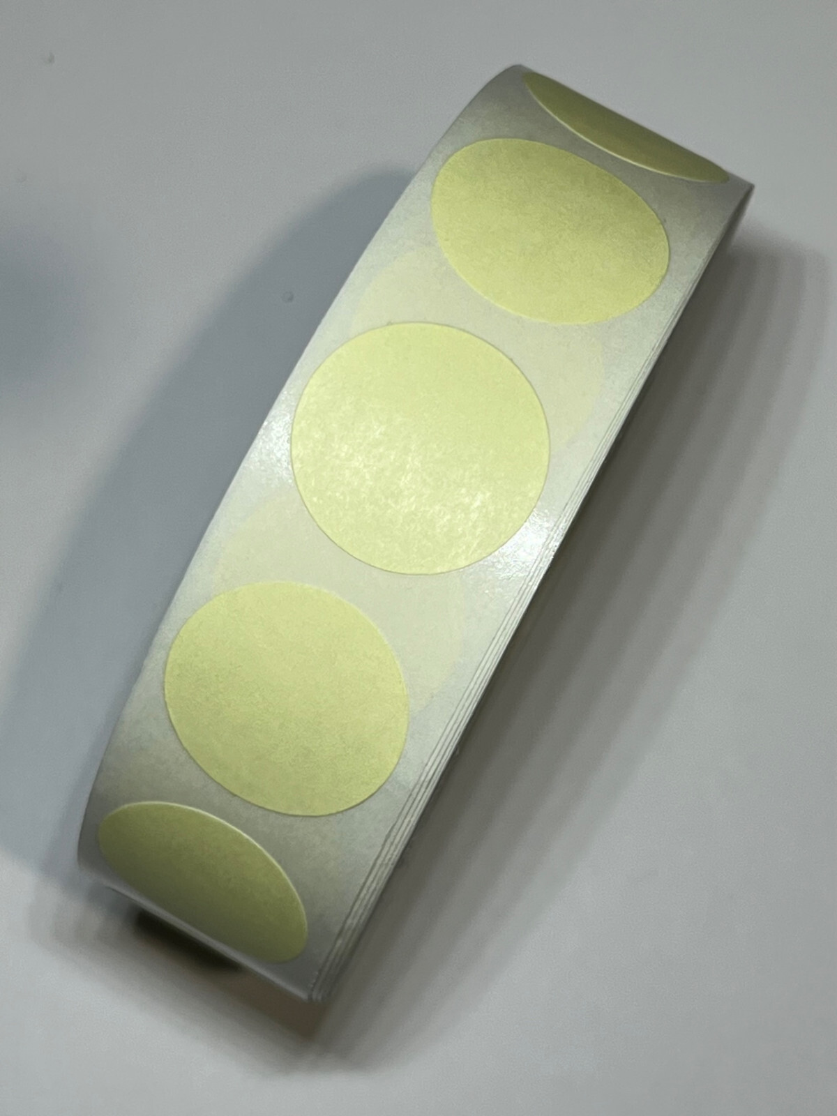 3/4" 19mm Self-Adhesive Target Pasters QTY: 1000/roll Black White Buff ...