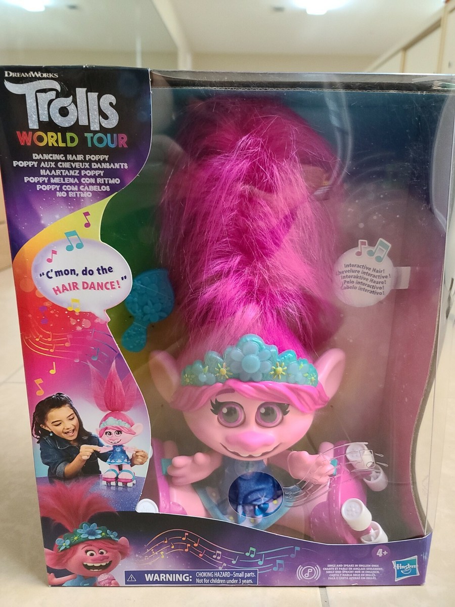 Dancing Troll Doll TROLLS Trolls Colour Poppin' Poppy
