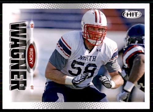 2013 SAGE HIT Silver Ricky Wagner Rookie Wisconsin Badgers #37 NCAA ...