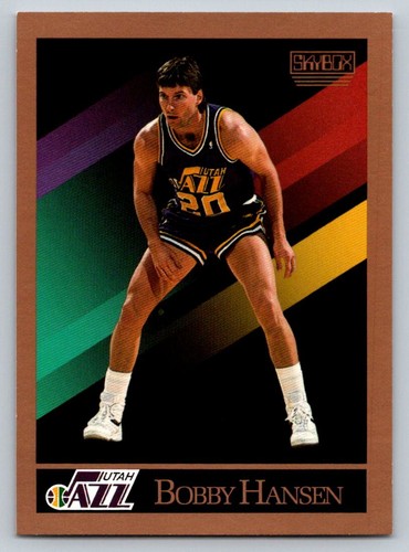 1990-91 SkyBox #279 Bobby Hansen Utah Jazz | eBay