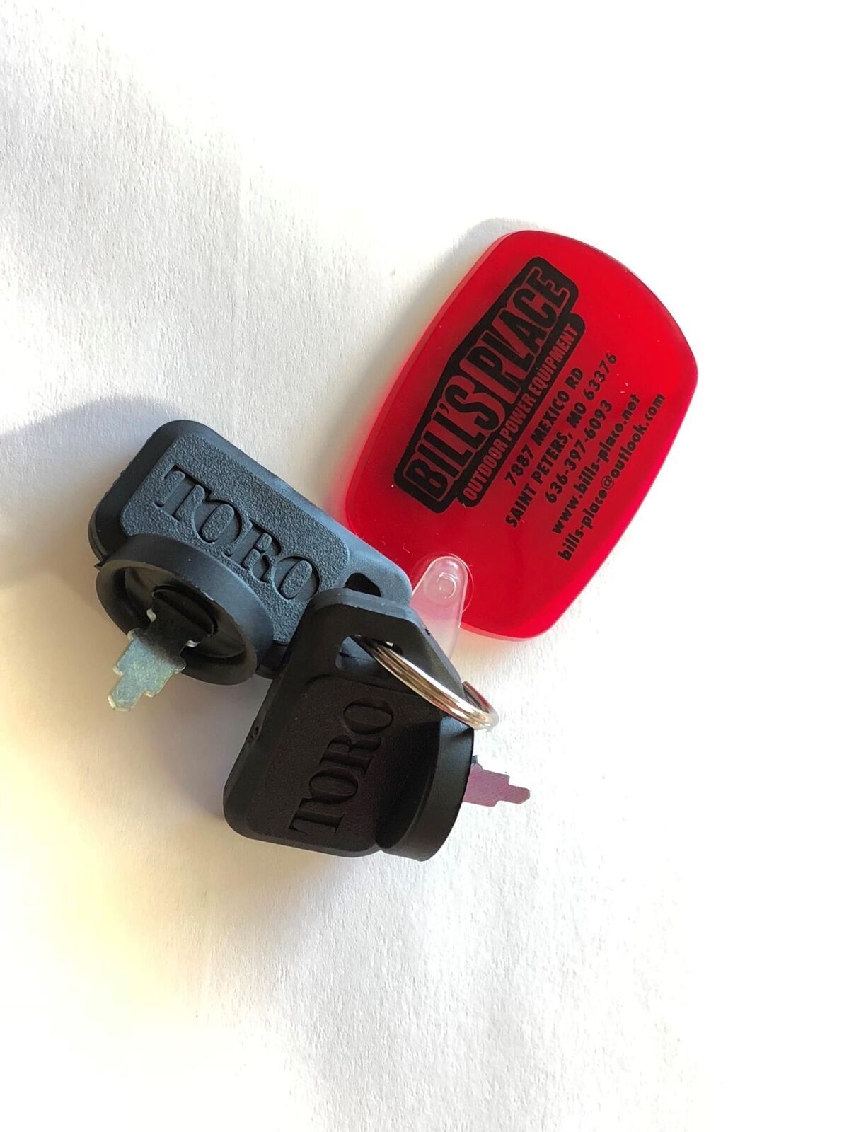 GENUINE TORO PART #63-8360 KEY (SET OF 2);TORO MOWER & SNOWBLOWER KEY ...