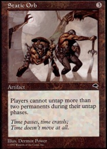 MTG Static Orb, Moderate Play, English Tempest | eBay