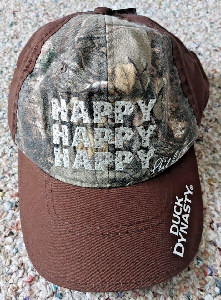 Duck Dynasty Phil Robertson Happy Happy Happy Camouflage Ball Cap Hat ...